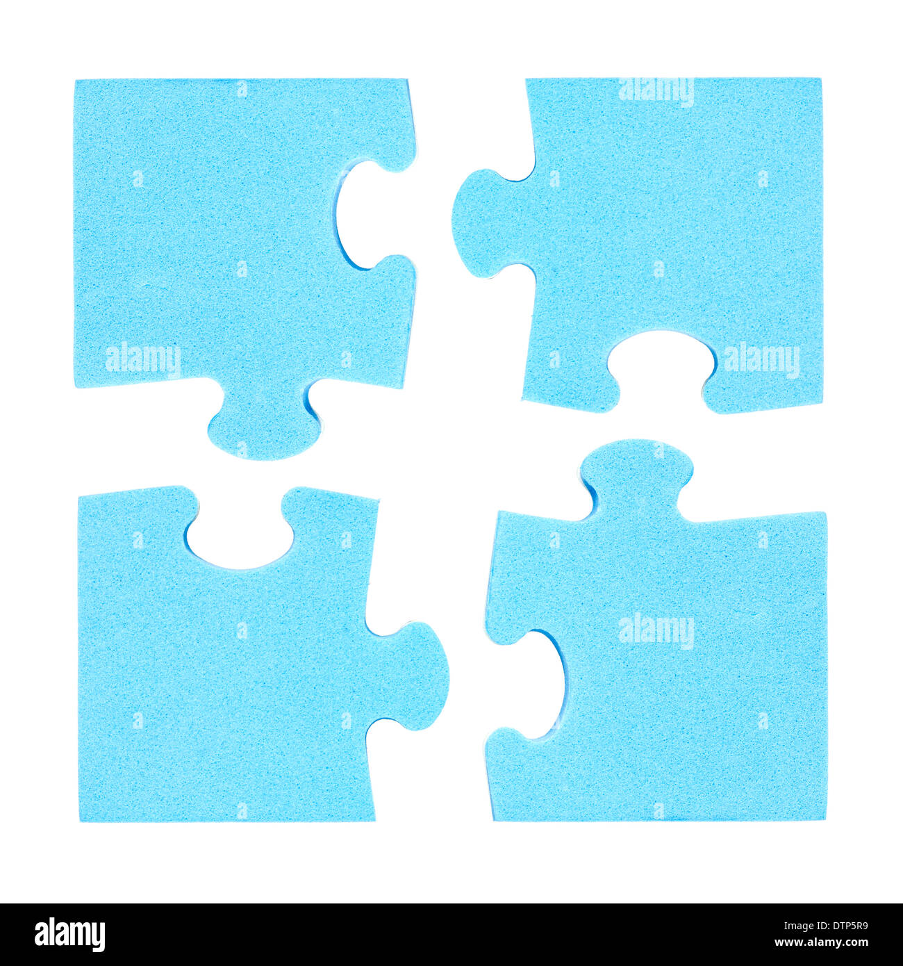 Four jigsaw puzzle pieces on -Fotos und -Bildmaterial in hoher ...