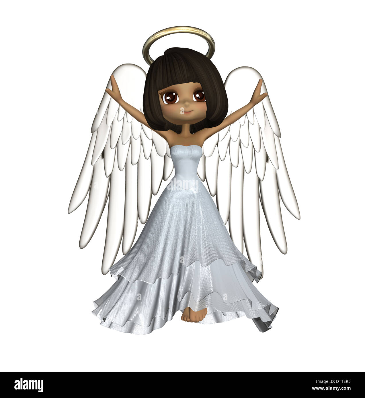 Cute angel cartoon render -Fotos und -Bildmaterial in hoher Auflösung ...