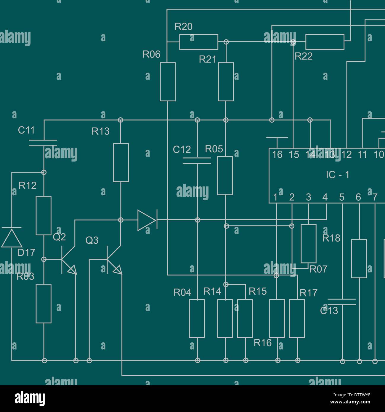 Elektrisches layout -Fotos und -Bildmaterial in hoher Auflösung – Alamy