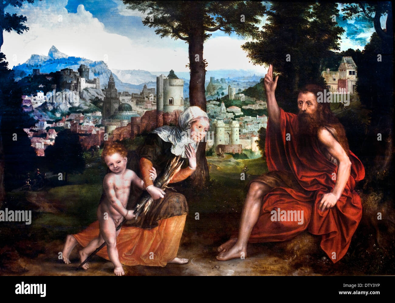 The prophet elijah and the widow of zarephath -Fotos und -Bildmaterial ...