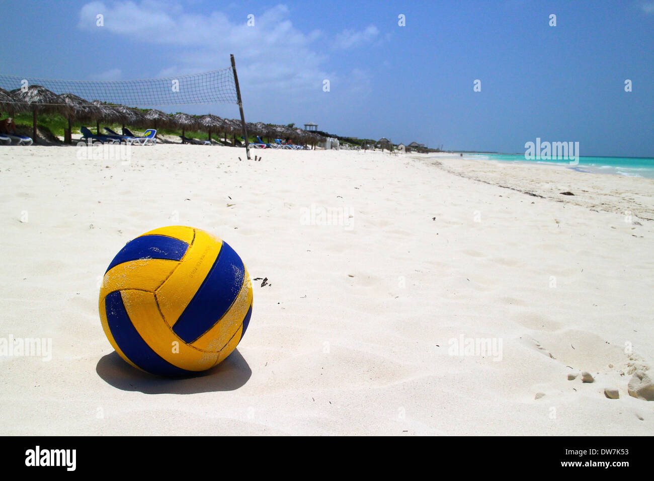 Beach volleyball court Stockfotos und -bilder Kaufen - Alamy