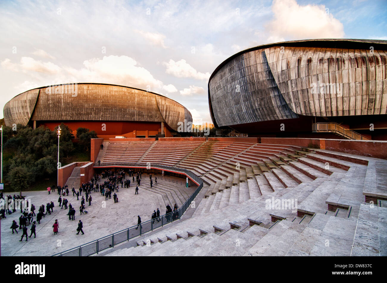 Auditorium Parco della Musica, Rom, Italien Stockfotografie - Alamy