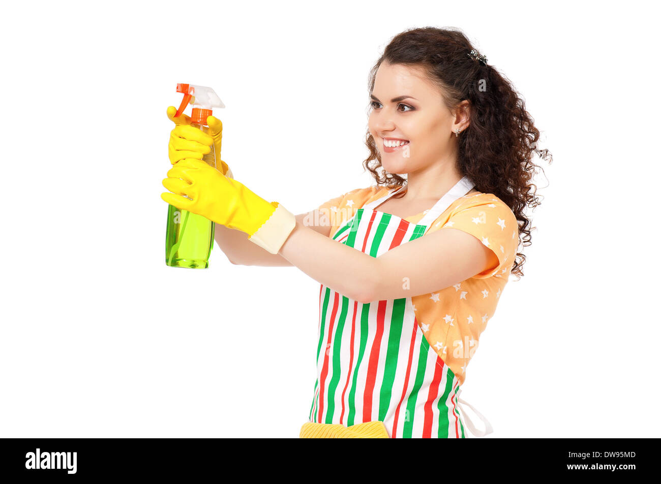Hausfrau schuerze frau putzfrau -Fotos und -Bildmaterial in hoher ...