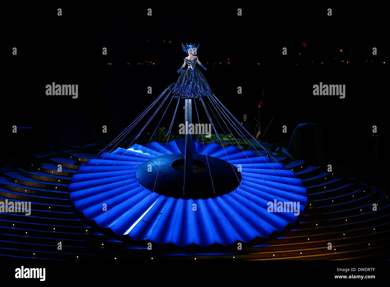 Österreich, Vorarlberg, Bregenz, Oper "Zauberflöte" bei Bregenz ...