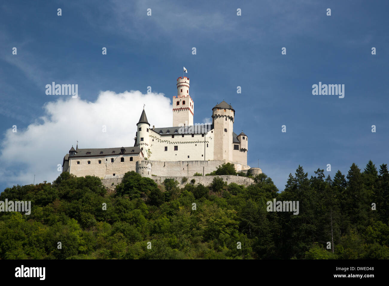 Marksburg rhine valley castle germany -Fotos und -Bildmaterial in hoher ...