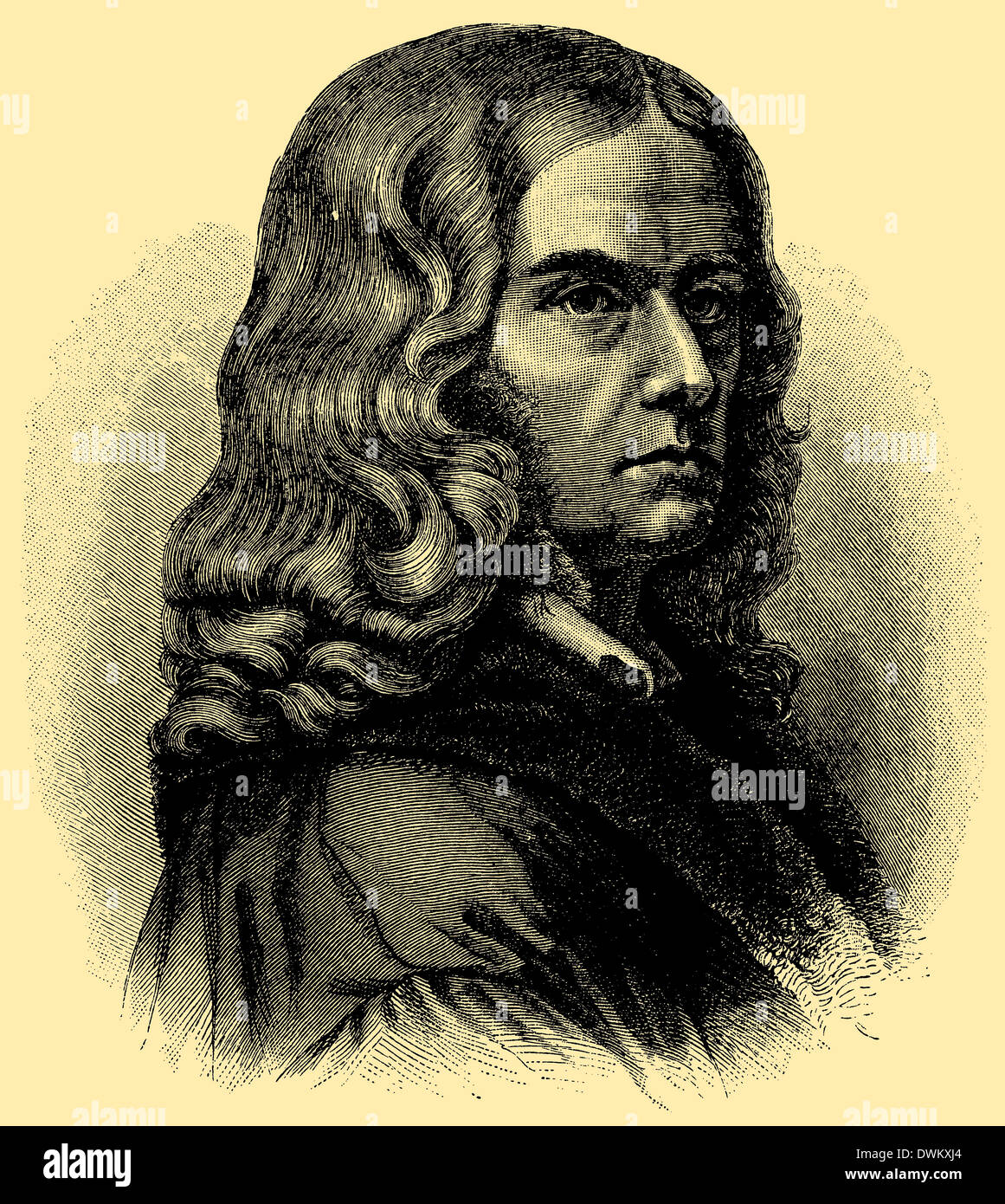 Adelbert von Chamisso (1781 – 1838), deutscher Dichter und Botaniker ...