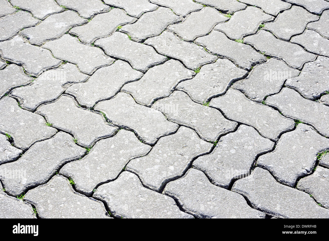 Hintergrund der Pflasterstein Ziegel auf dem Boden Stockfotografie - Alamy