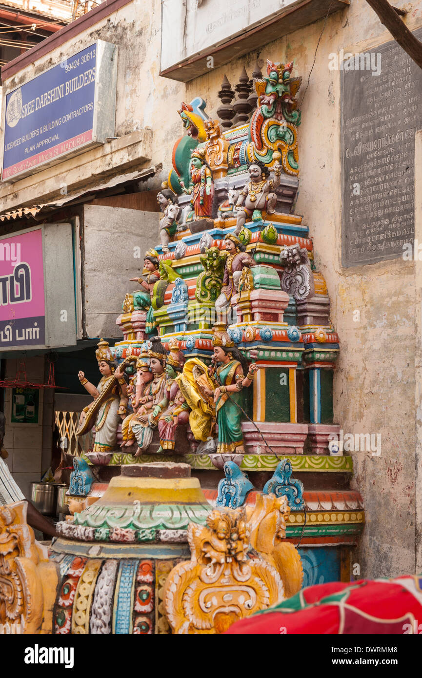 Süd Süd Indien Tamil Nadu Madurai Minakshi Sundareshvara Shiva Hindu ...