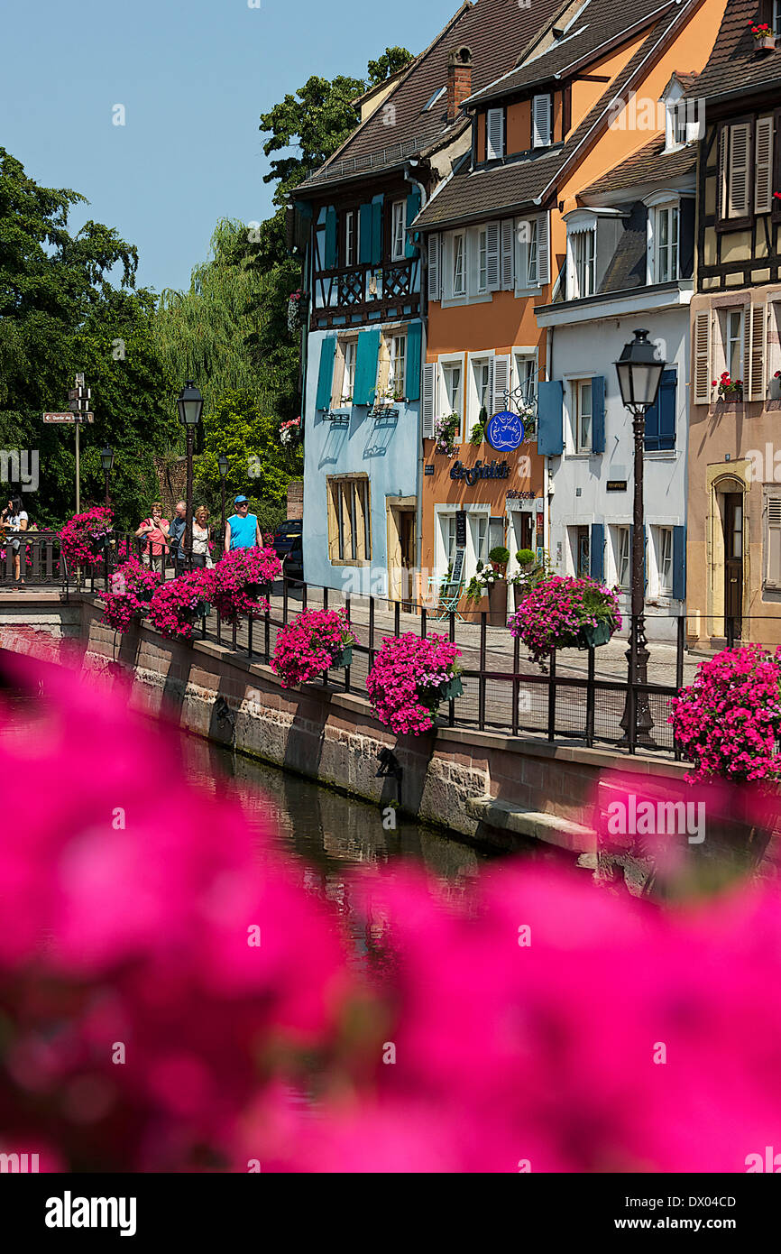 Altstadt in Colmar, Frankreich Stockfotografie - Alamy