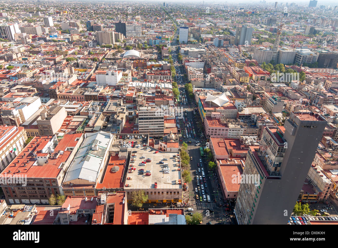 Mexico City Aerial Stockfotos und -bilder Kaufen - Alamy