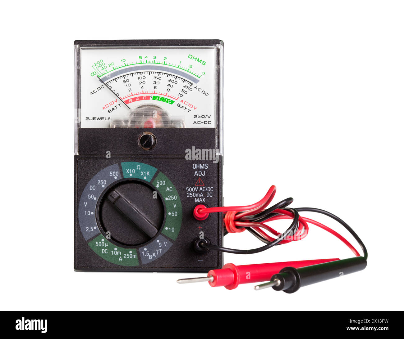 Elektrisches potential zu messen Ausgeschnittene Stockfotos und -bilder ...