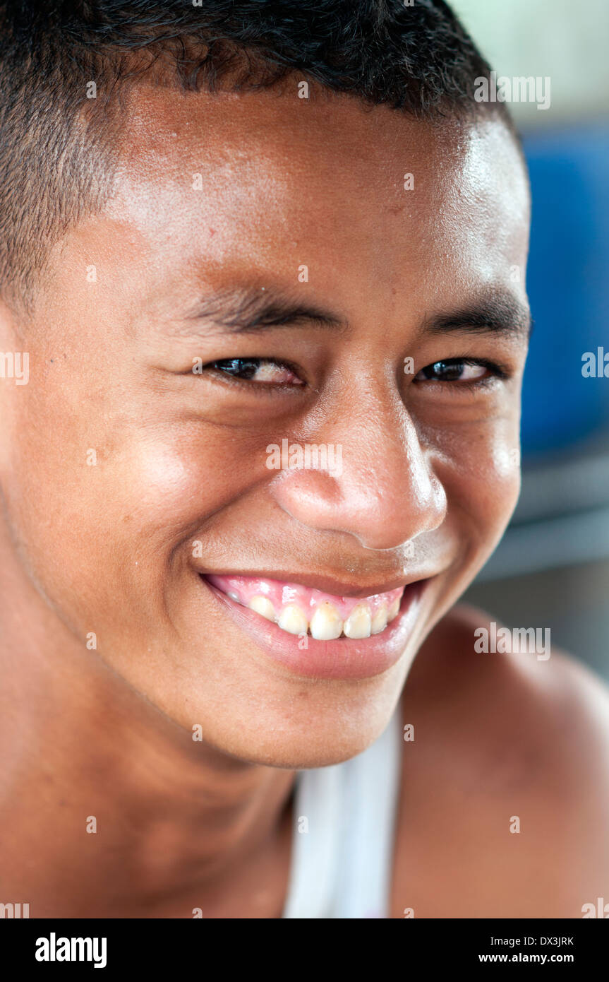 Samoan smile -Fotos und -Bildmaterial in hoher Auflösung – Alamy