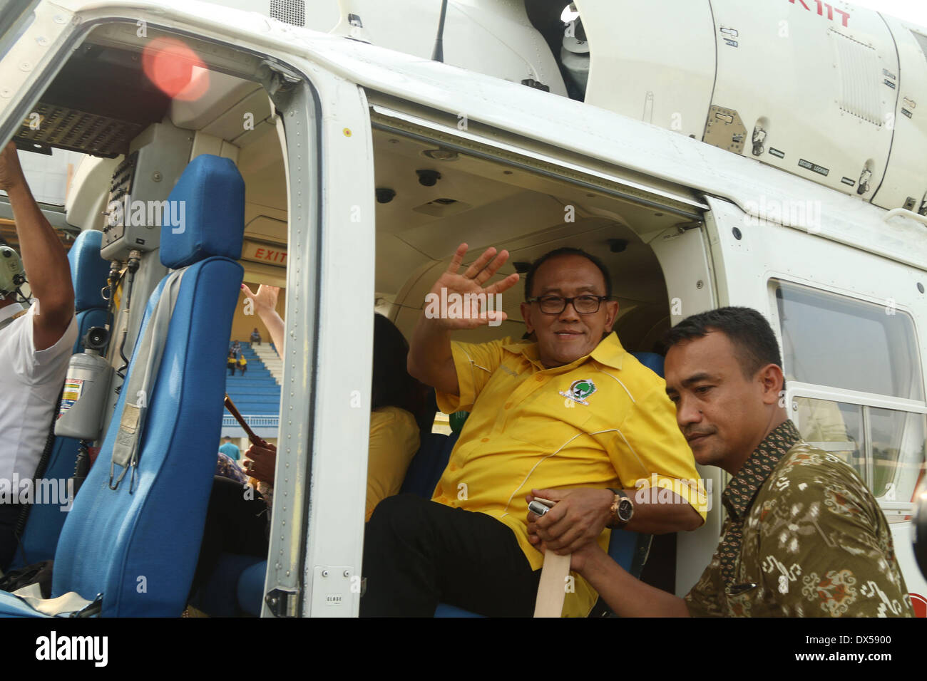 Jakarta, DKI Jakarta, Indonesien. 18. März 2014. Vorsitzender der ...