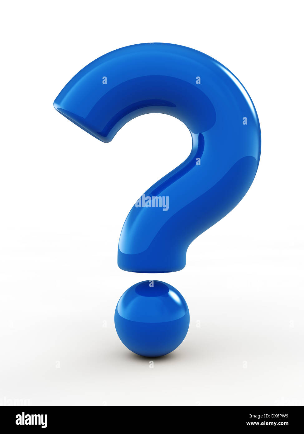 Blaue Fragezeichen ClipArt