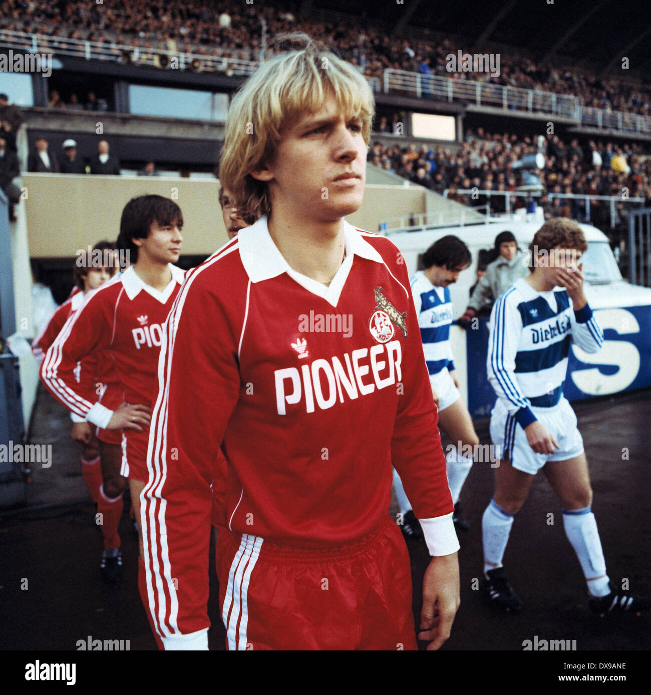 Fußball, Bundesliga, 1979/1980, Wedau Stadion, MSV Duisburg im ...