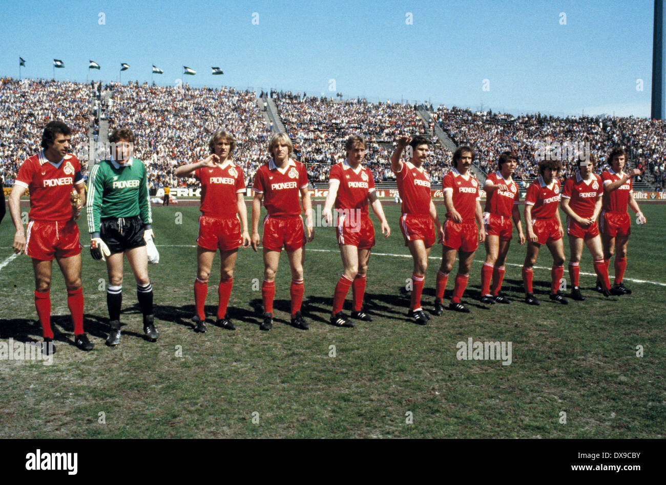 Fußball, DFB-Pokal 1979/1980, Halbfinale, Parkstadion, FC Schalke 04 vs ...
