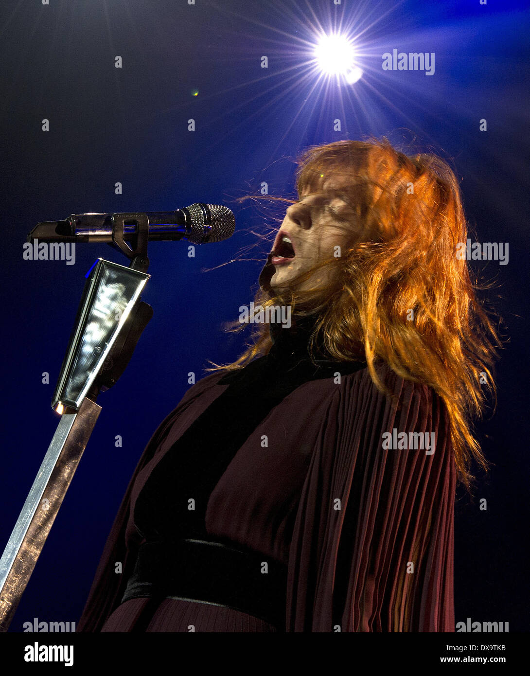 Florence Welch von Florenz und der Maschine tritt bei einem ...