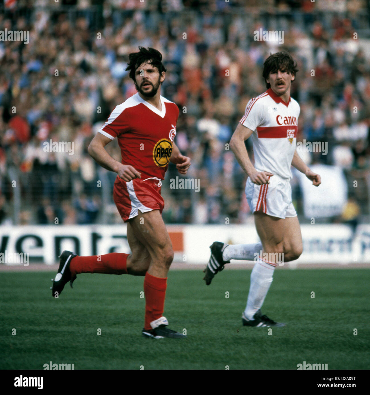Fußball, Bundesliga, 1980/1981, Rheinstadion, Fortuna Düsseldorf gegen ... Fußball, Bundesliga, 1980/1981, Rheinstadion, Fortuna Düsseldorf gegen ...