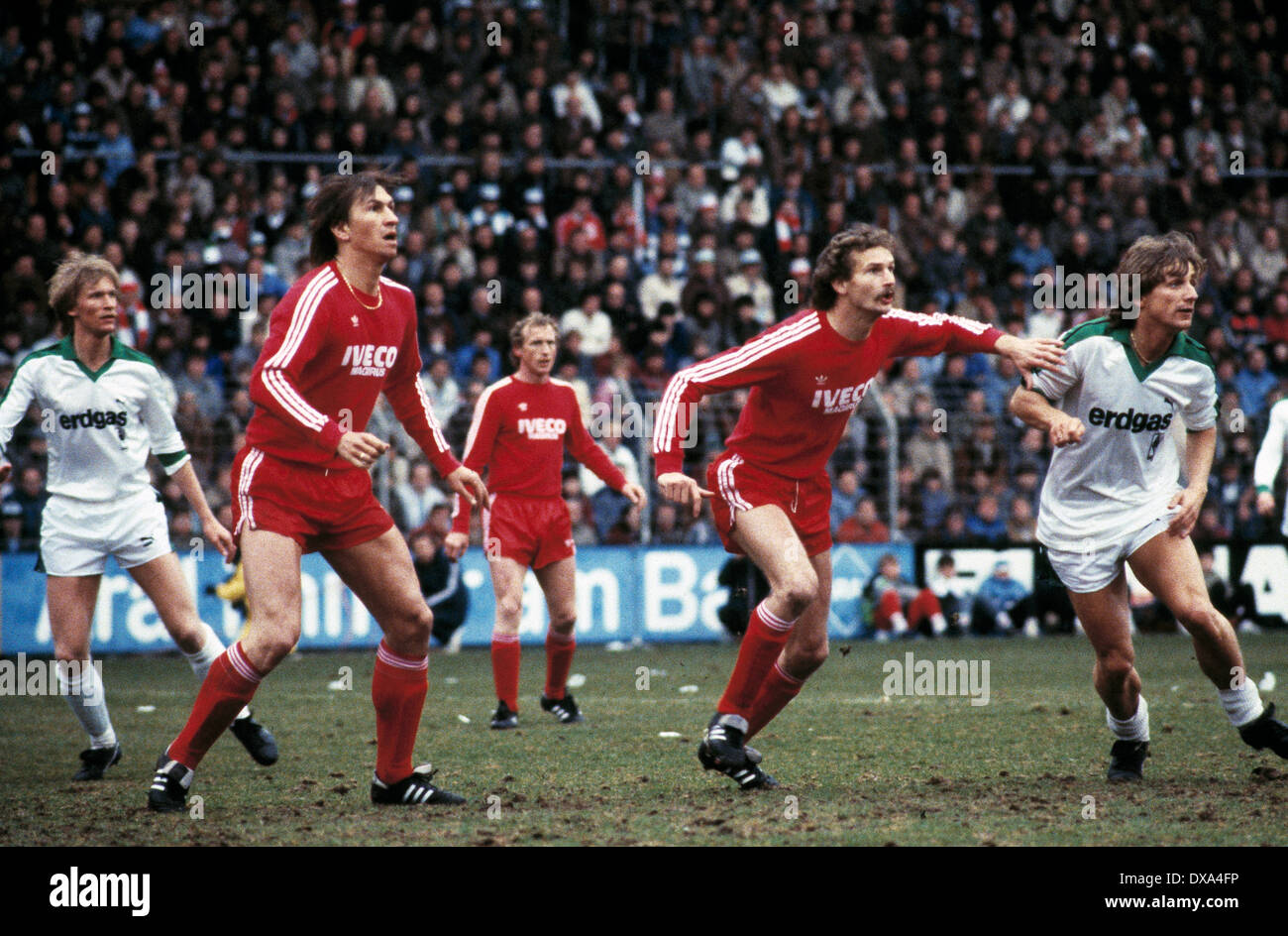 Fußball, Bundesliga, 1983/1984, Stadion bin Boekelberg, Borussia ...