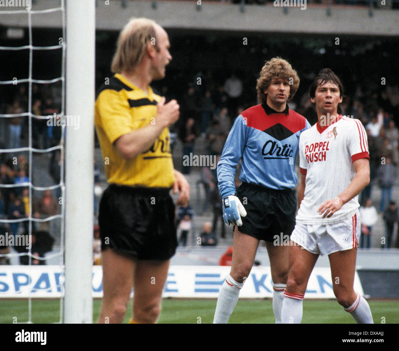 Fußball, Bundesliga, 1983/1984, Muengersdorf Stadion, 1. FC Köln gegen ...