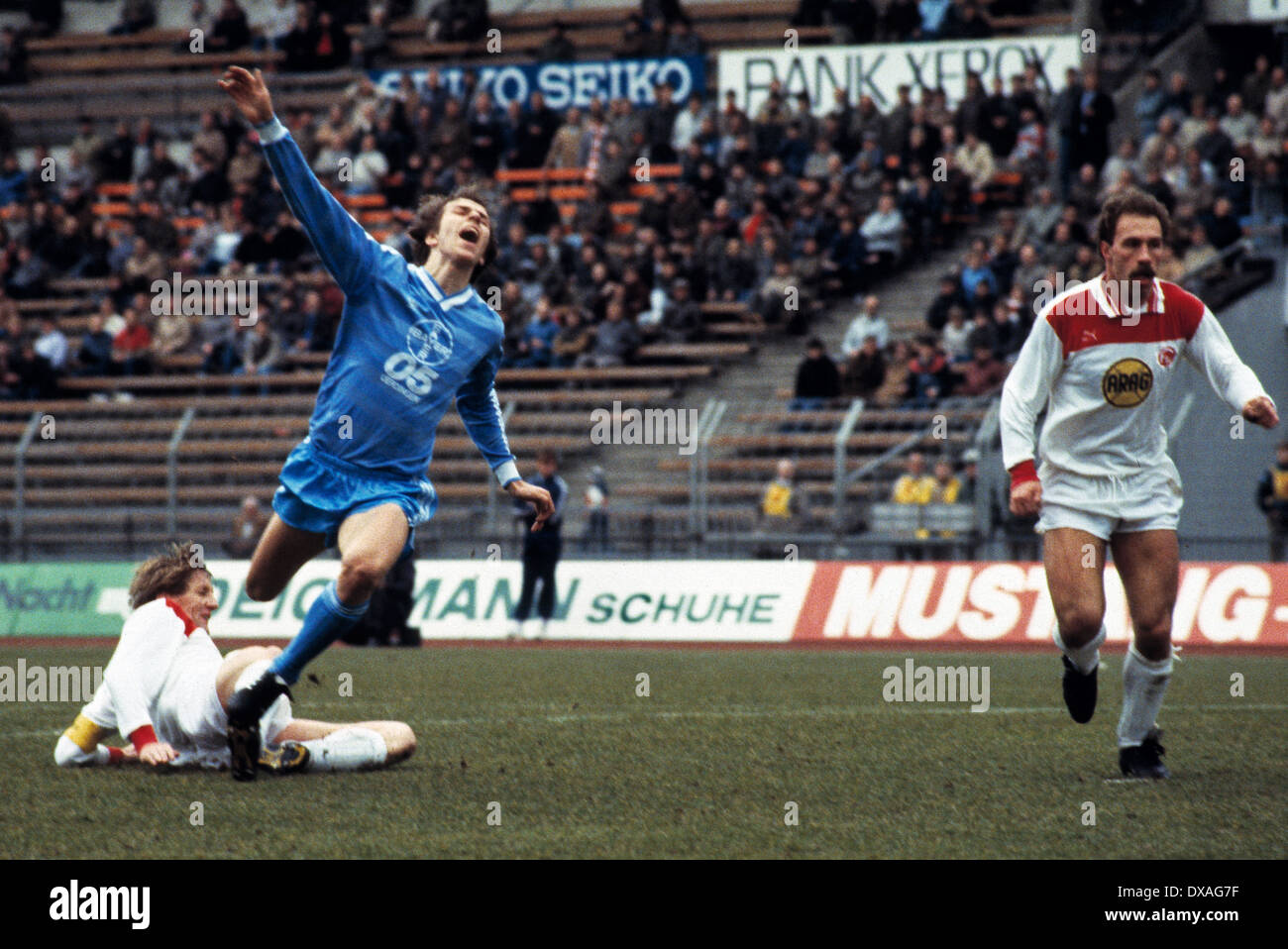 Fußball, Bundesliga, 1984/1985, Rheinstadion, Fortuna Düsseldorf gegen ...