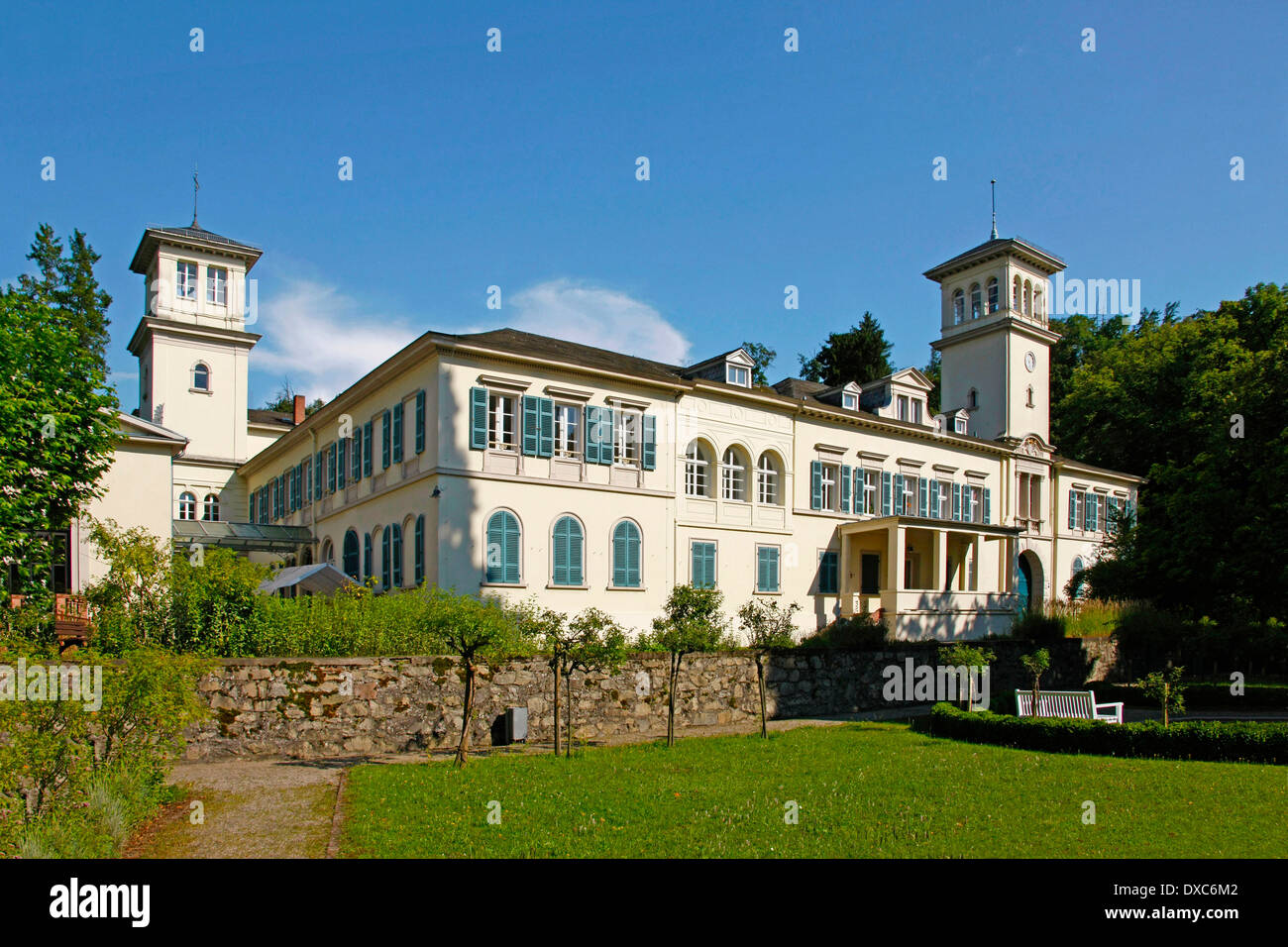 Schloss Heiligenberg, Seeheim-Jugenheim Stockfotografie - Alamy