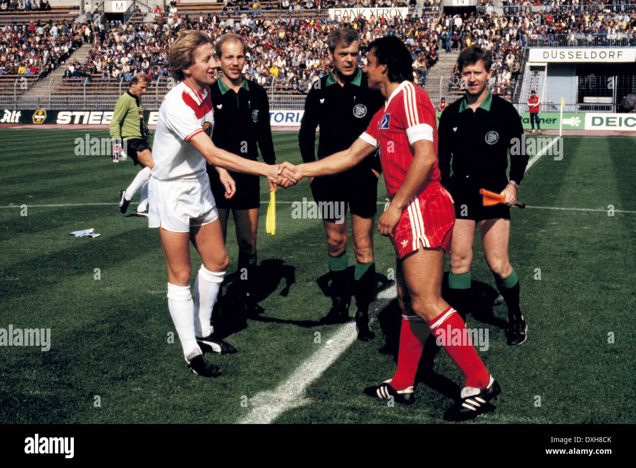 Fußball, Bundesliga, 1983/1984, Rheinstadion, Fortuna Düsseldorf gegen ...