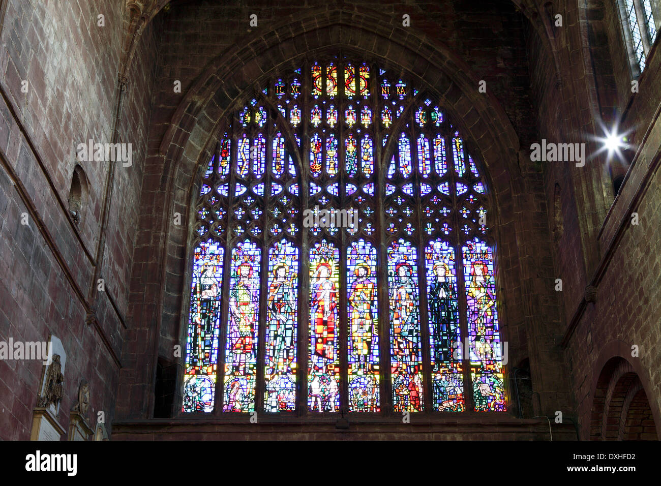 Eine der (25) Bilder auf interne Aspekte der Kathedrale von Chester ...