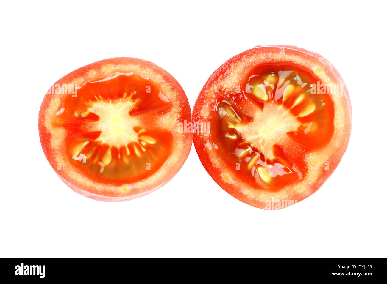Reife tomatenscheibe -Fotos und -Bildmaterial in hoher Auflösung – Alamy