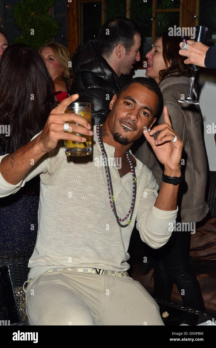 MC Harvey aka Michael Harvey Jr Nick Ede Silvester party im Sanctum ...