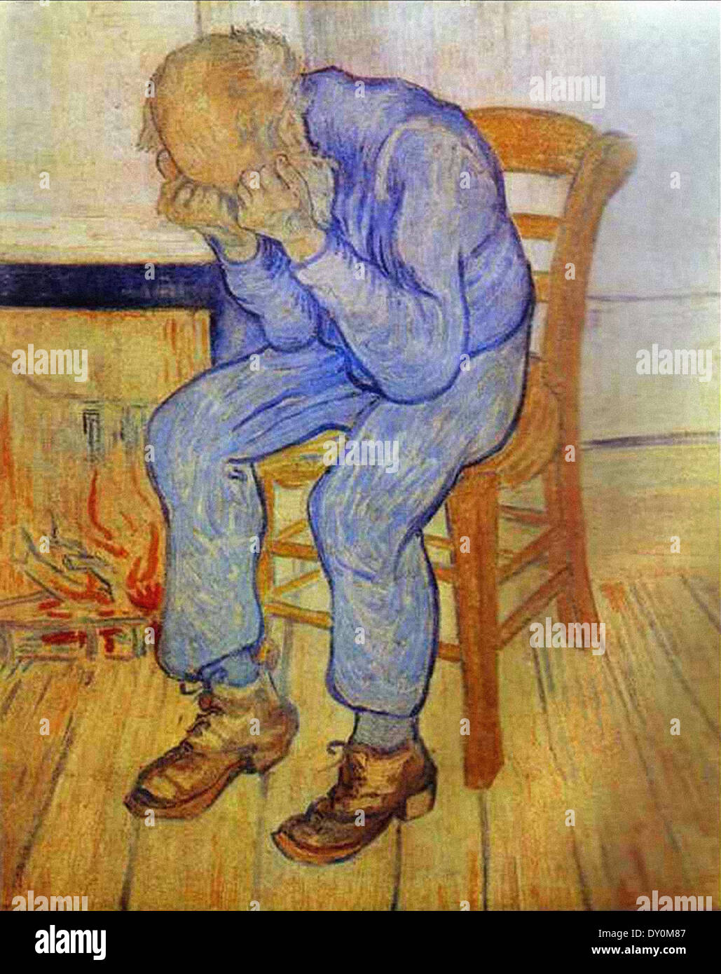 Vincent Van Gogh Greis in Trauer Stockfotografie - Alamy