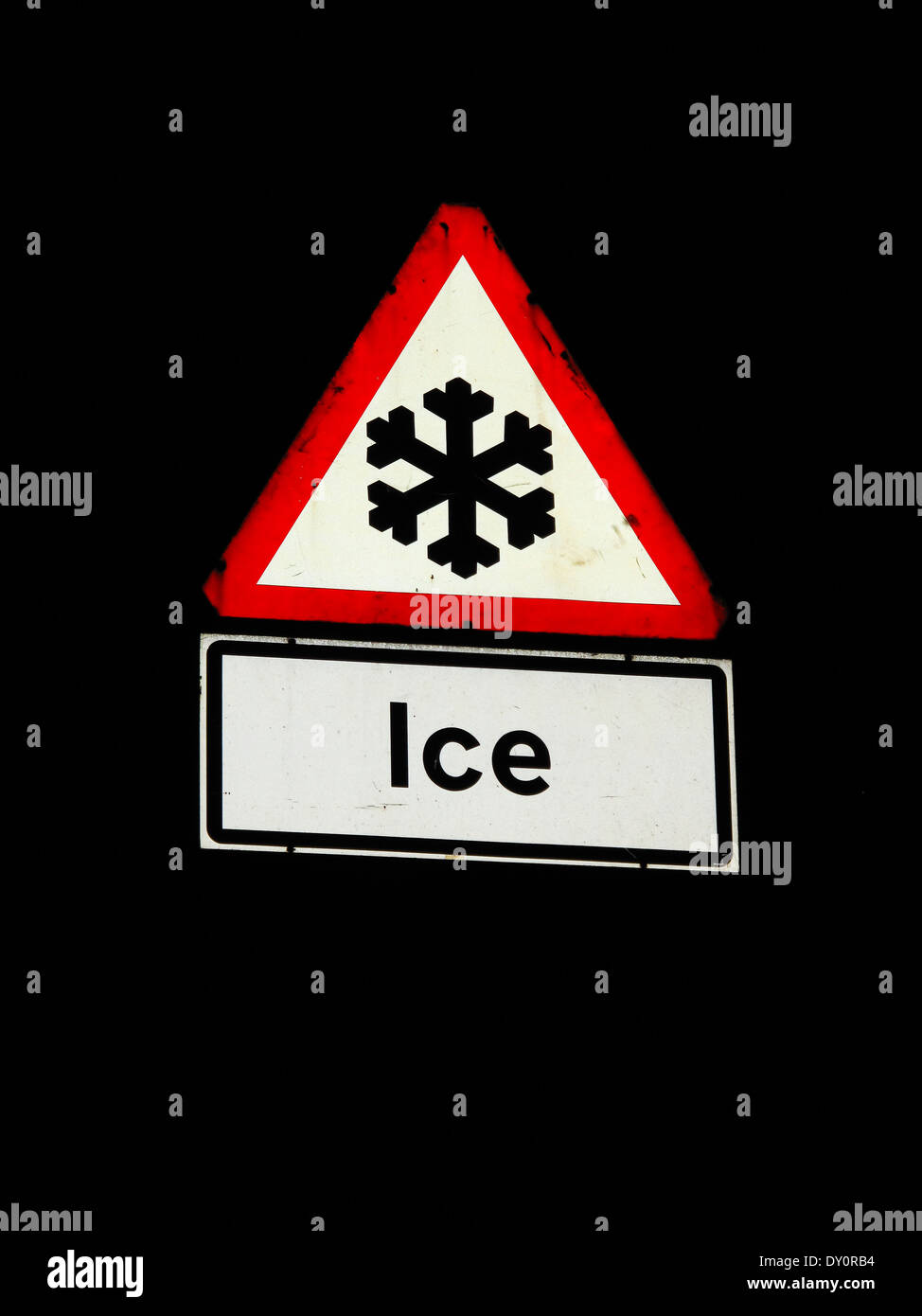 Ice warning -Fotos und -Bildmaterial in hoher Auflösung – Alamy
