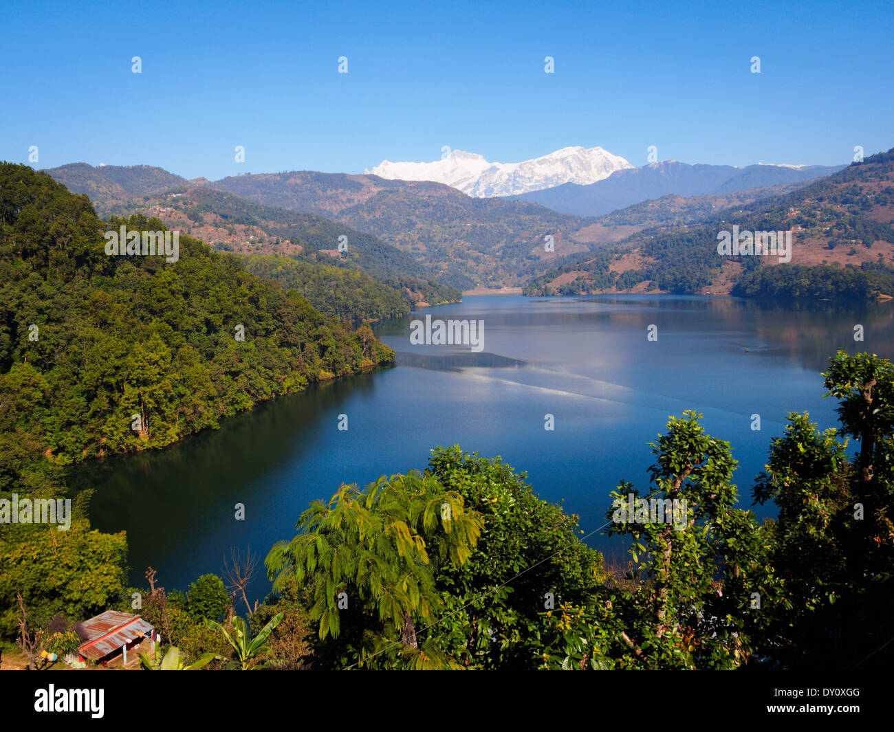 Blick über Begnas Tal an der Annapurna Range, NepalBegnas Tal, Nepal ...