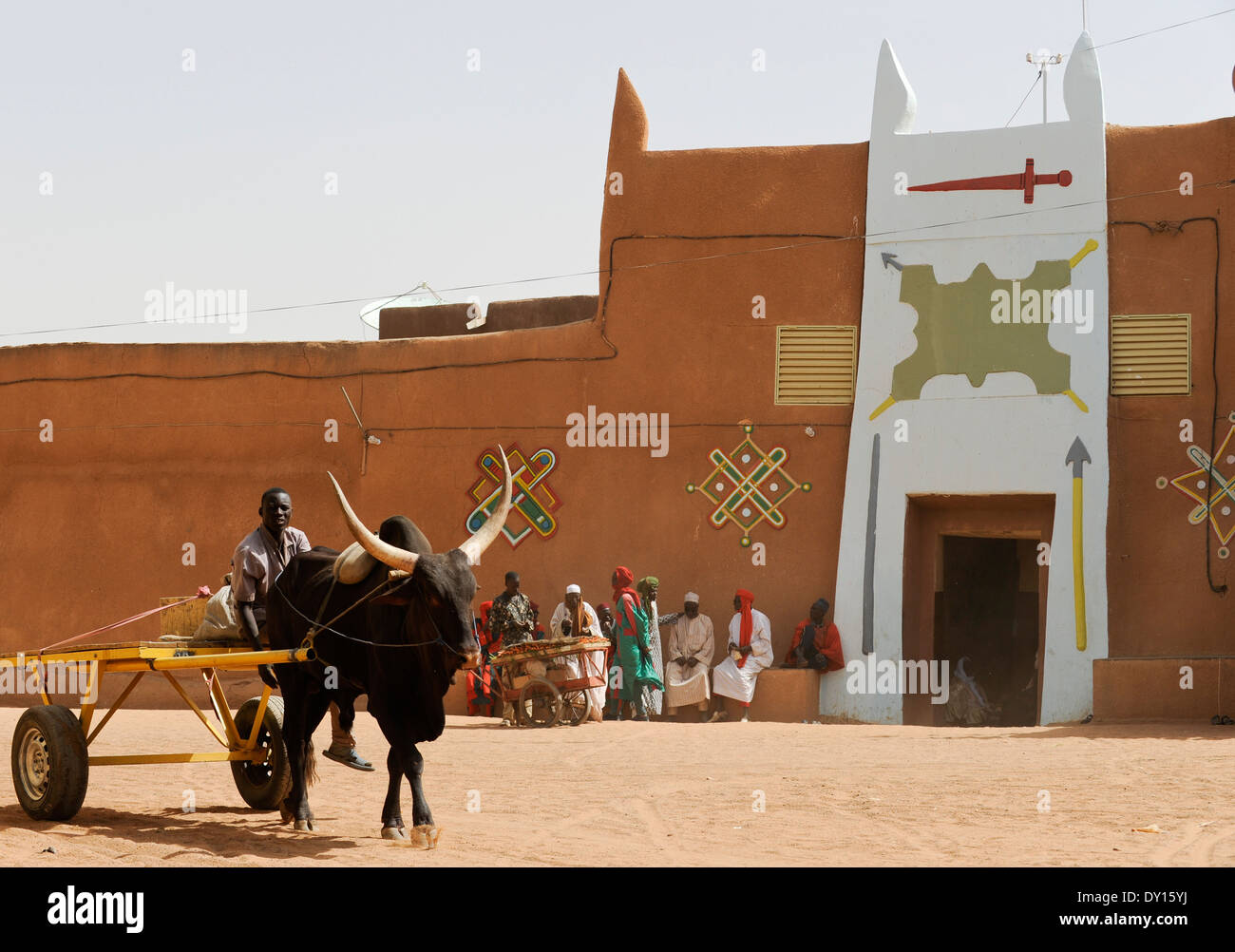 NIGER Zinder, Sultan Palast von Sultan DAMAGARAM El Hadji ABOUBACAR ...