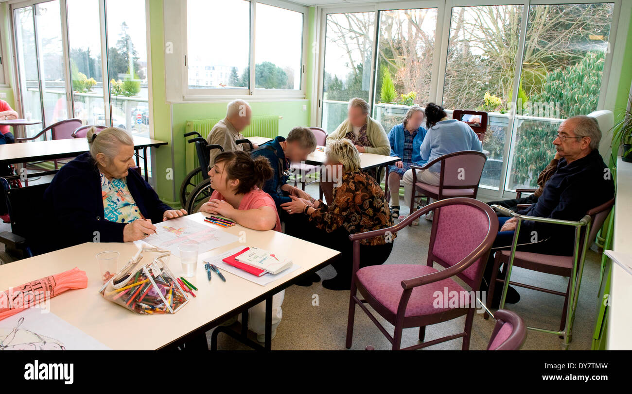 Old People's Home Stockfotos & Old People's Home Bilder - Alamy