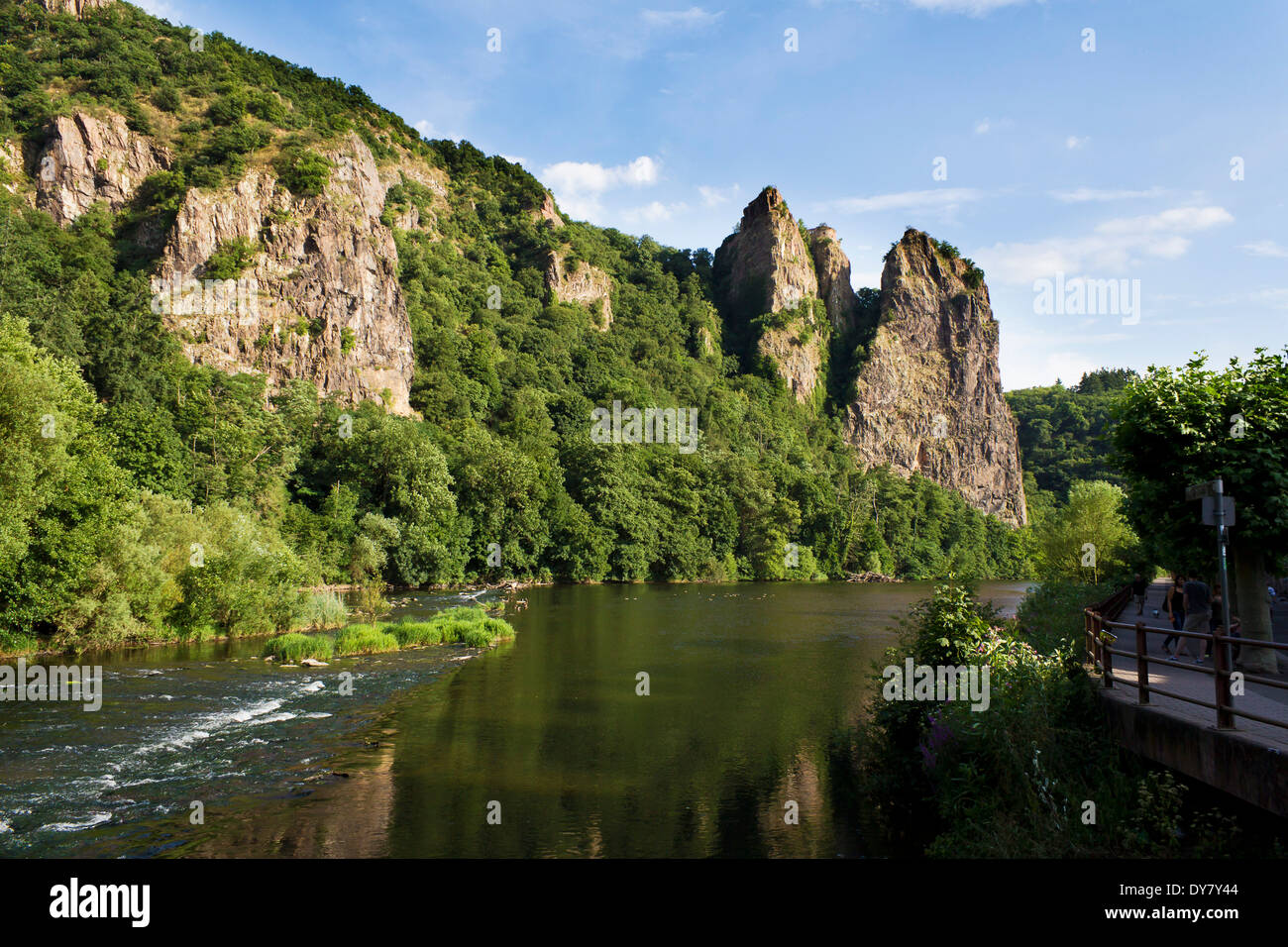 Deutschland, Rheinland-Pfalz, Bad Münster bin Stein-Ebernburg ...