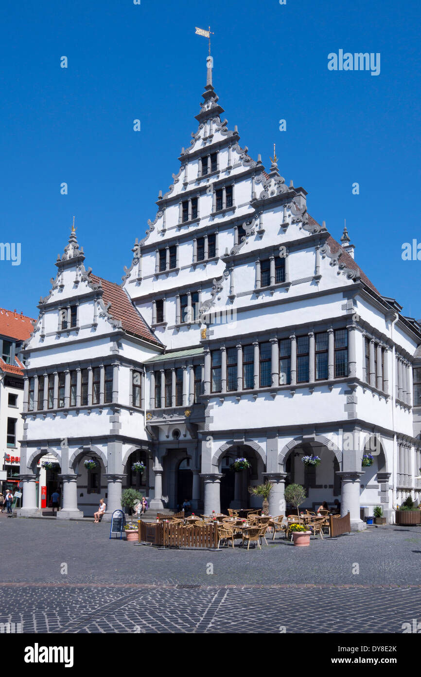 Rathaus von Paderborn, Stadt Paderborn, Nordrhein-Westfalen ...