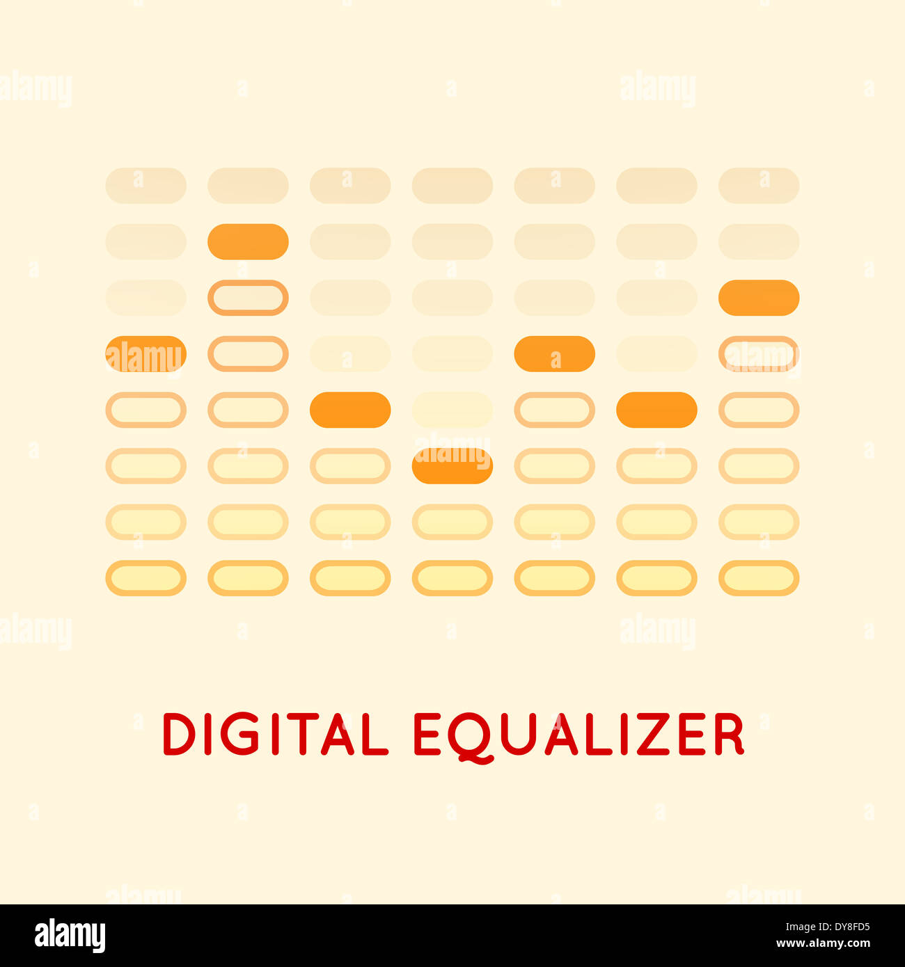 Equalizer bar vector -Fotos und -Bildmaterial in hoher Auflösung – Alamy