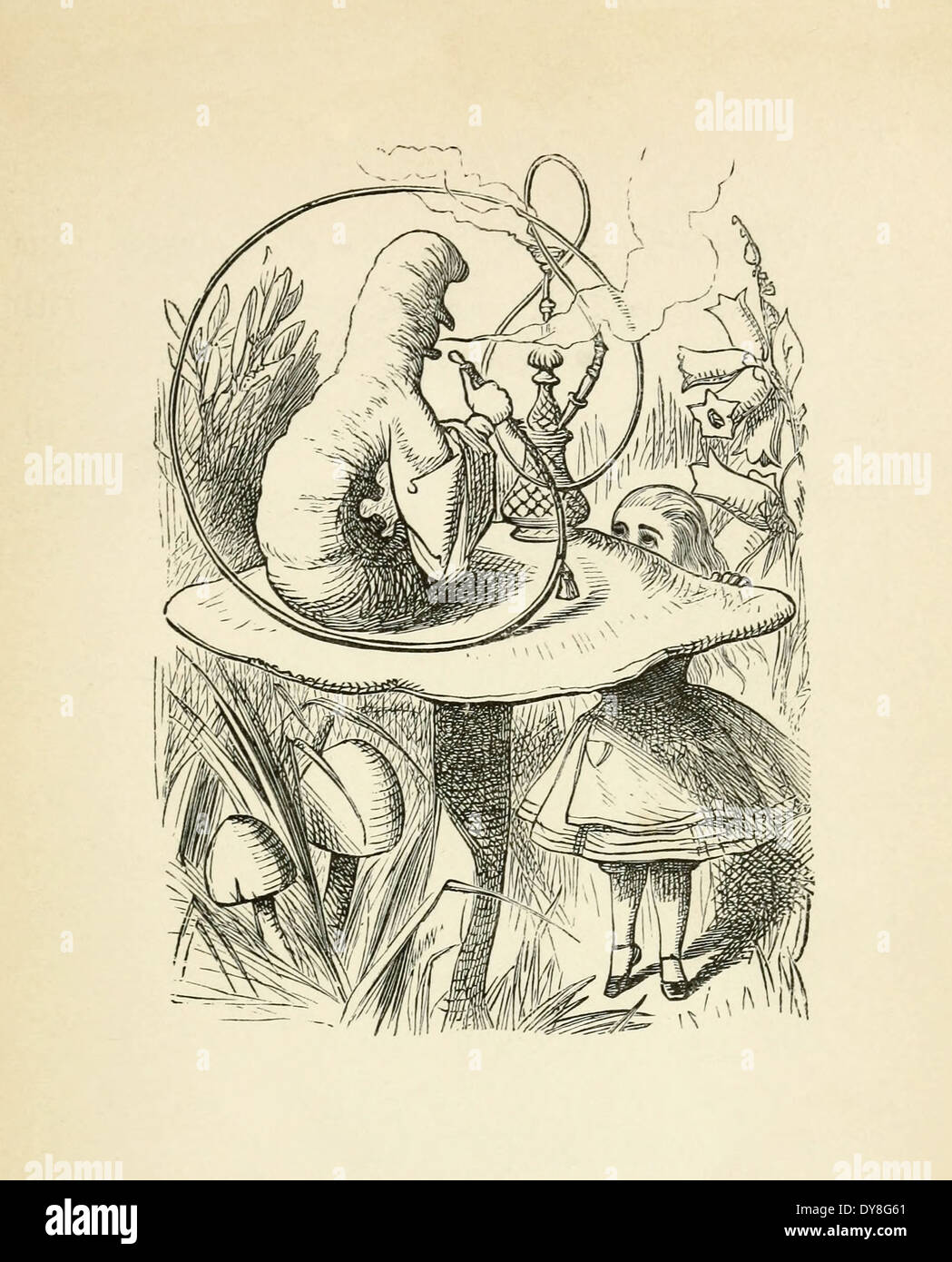 Caterpillar Alice Alice In Wonderland Stockfotos und -bilder Kaufen - Alamy