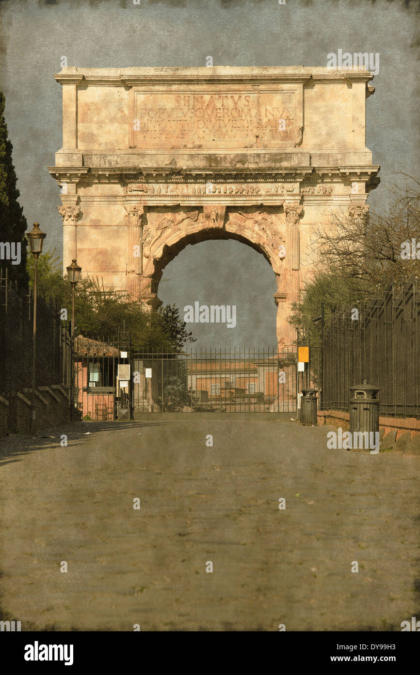 Bogen der titusreliefs -Fotos und -Bildmaterial in hoher Auflösung – Alamy