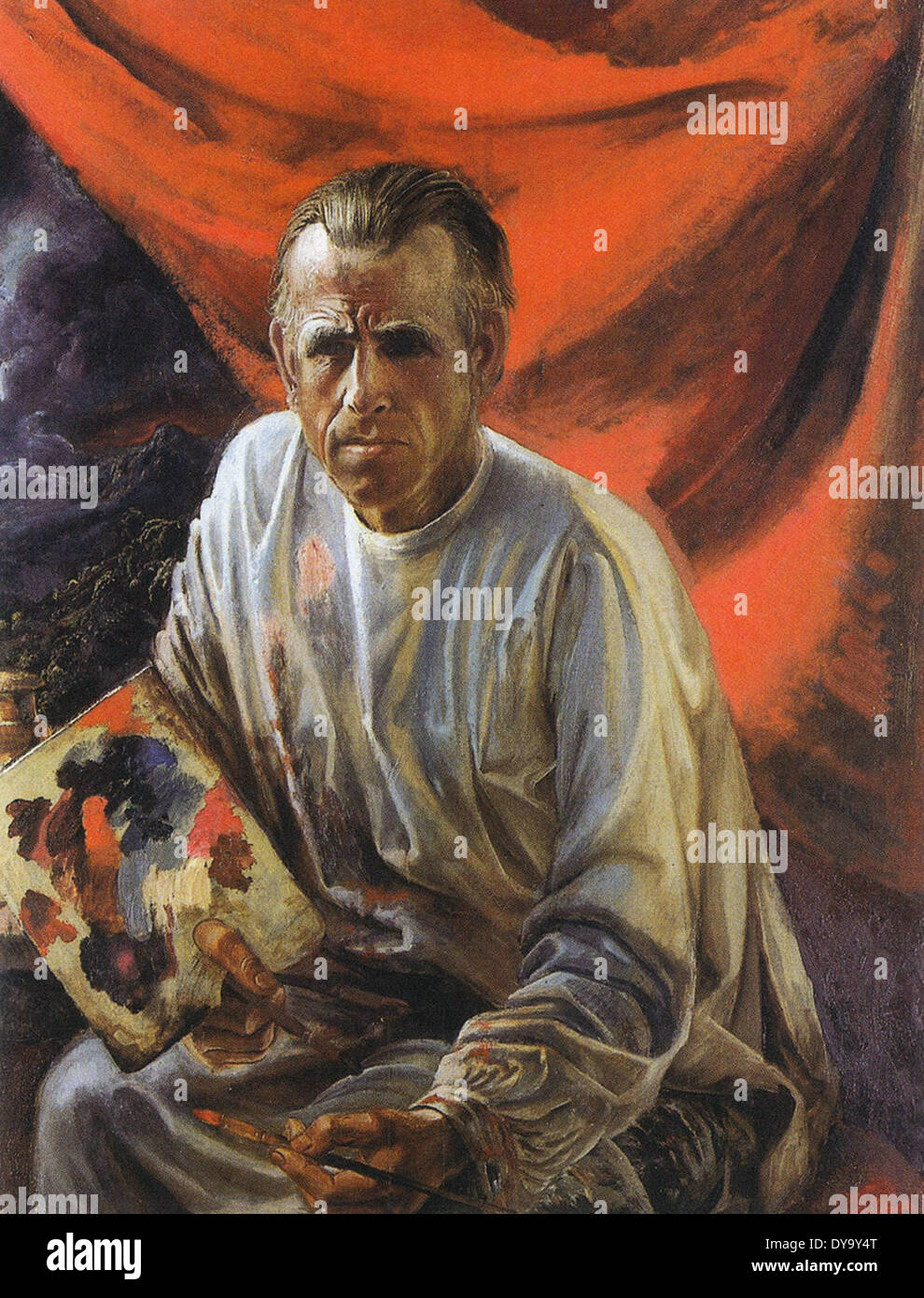 Otto Dix Selbstbildnis Stockfotografie - Alamy