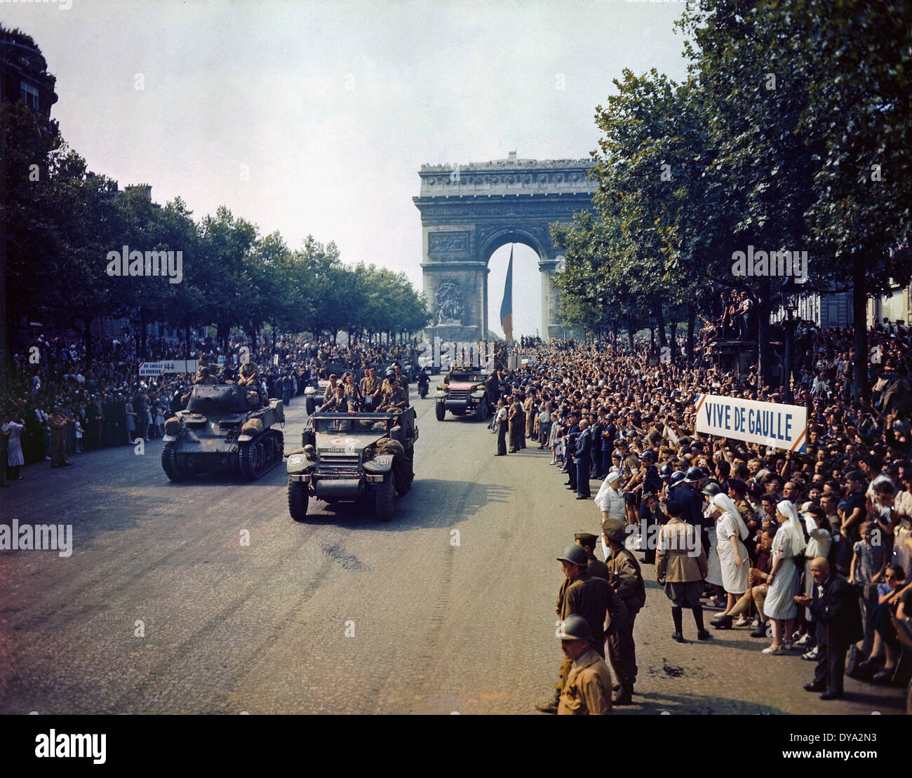 1944 france world war ii paris -Fotos und -Bildmaterial in hoher ...