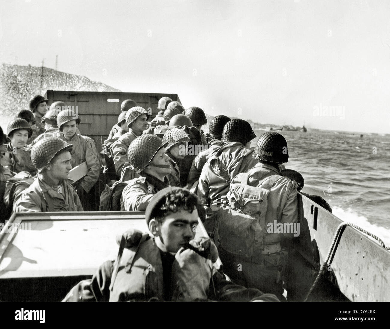 WW II historische Krieg Weltkrieg Krieg Betrieb Overlord Overlord ...