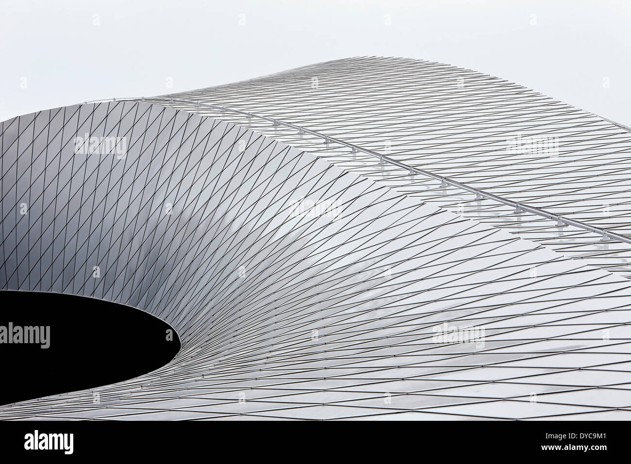 Der blaue Planet Aquarium, Kopenhagen, Dänemark. Architekt: 3xn, 2013 ...