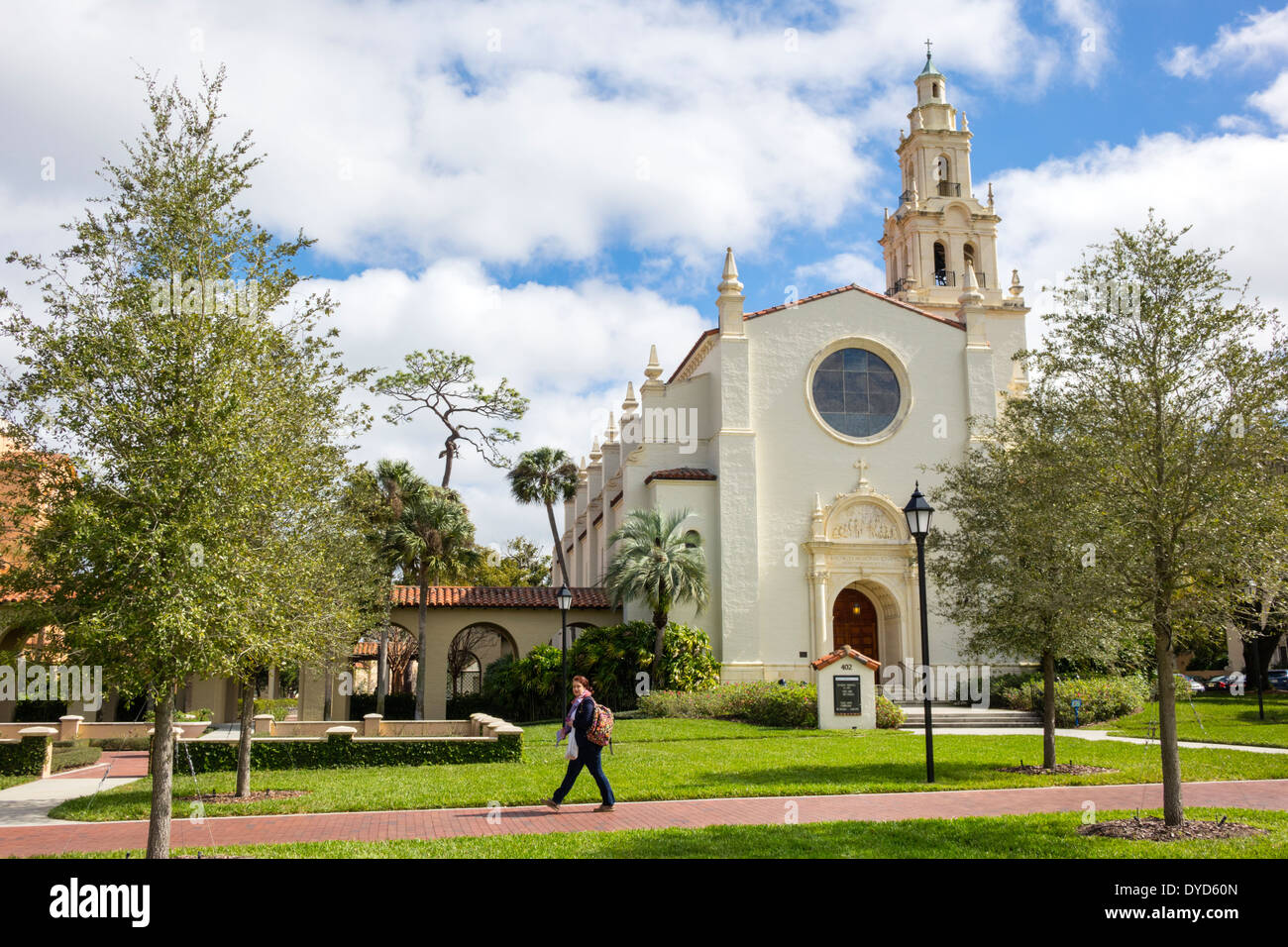 Winter Park Florida, Rollins College, Schule, Campus, Knowles Memorial ...