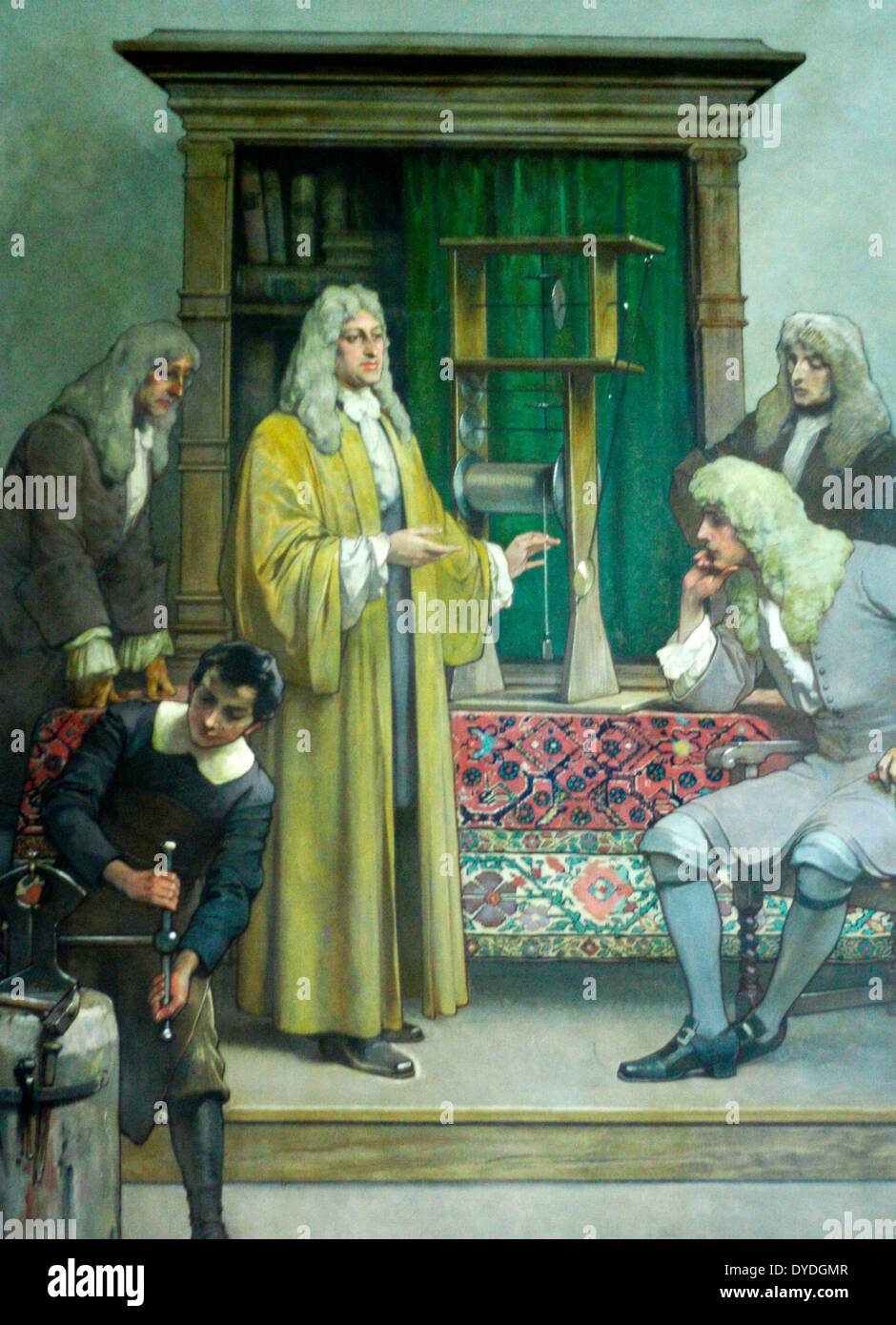 Christiaan Huygens Pendulum Clock Stockfotos und -bilder Kaufen - Alamy