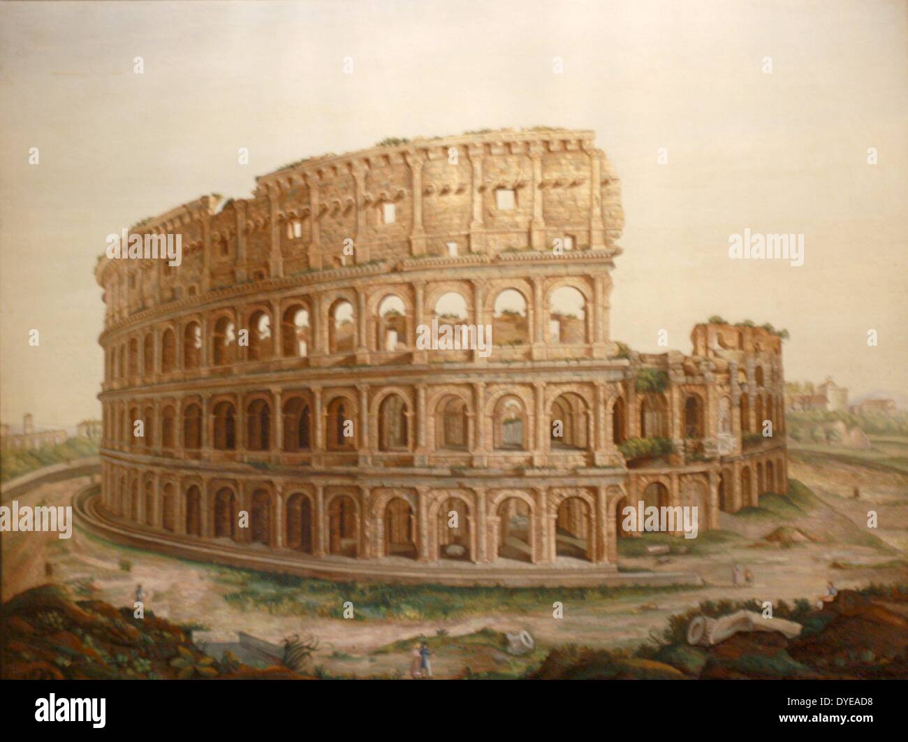 Painting of the colosseum -Fotos und -Bildmaterial in hoher Auflösung ...