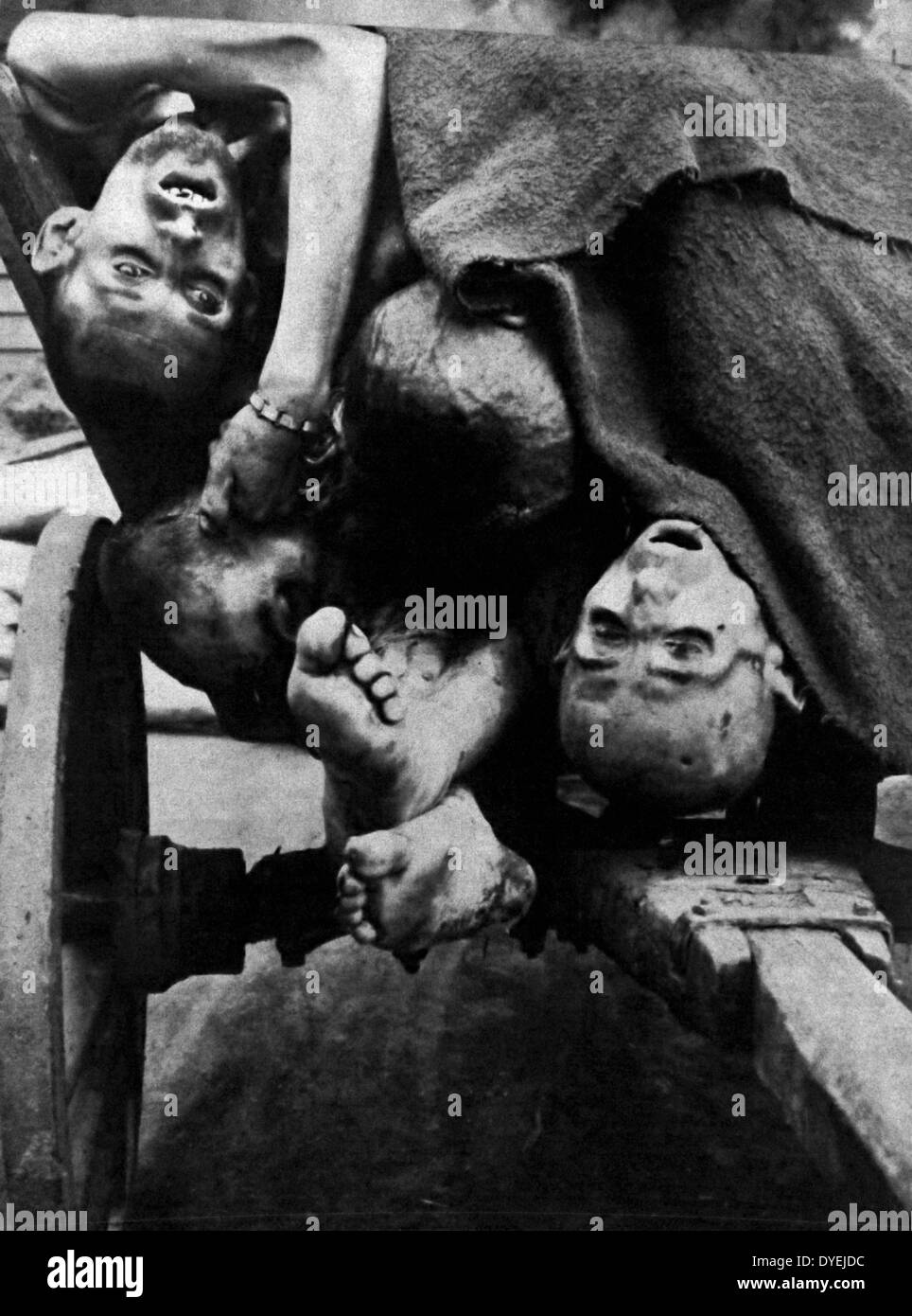 Nazi deutsches konzentrationslager Schwarzweiß-Stockfotos und -bilder ...