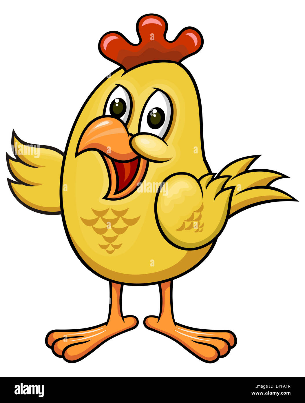 Chicken cartoon -Fotos und -Bildmaterial in hoher Auflösung – Alamy