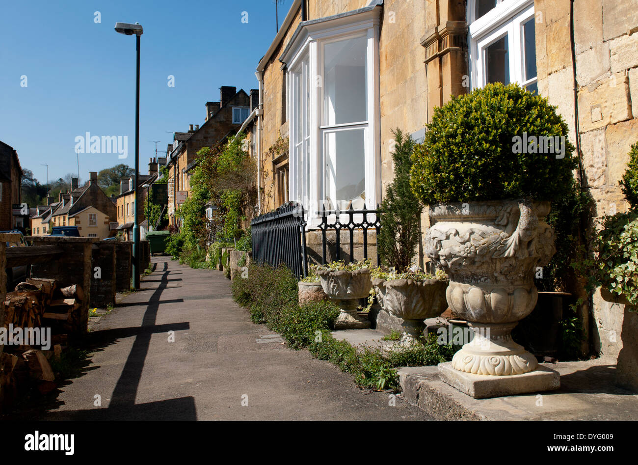 Blockley gloucestershire cotswolds cottages -Fotos und -Bildmaterial in ...